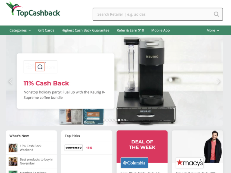 TopCashback教學：網購省錢一定要知道的現金回饋網站！ - Queenie's Mom